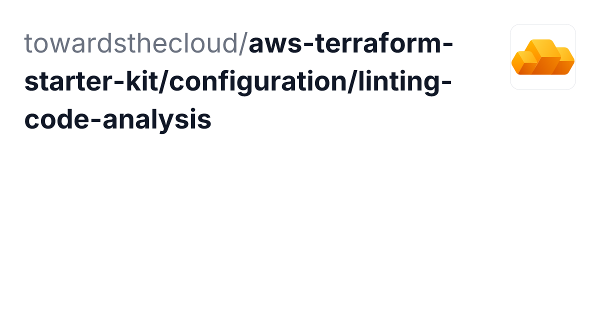 Linting and Static Code Analysis | Towards The Cloud